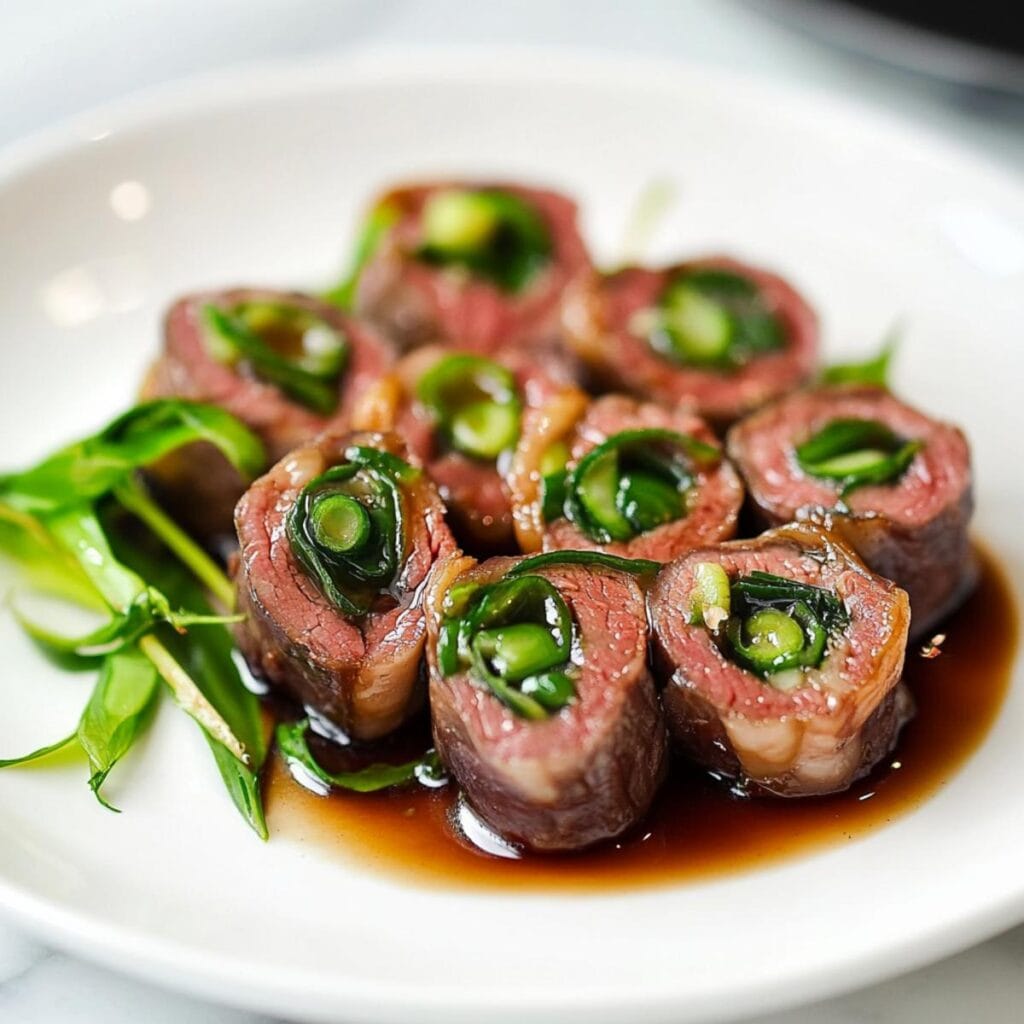 Savory Negimaki Rolls: A Flavorful Twist on Steak Delight